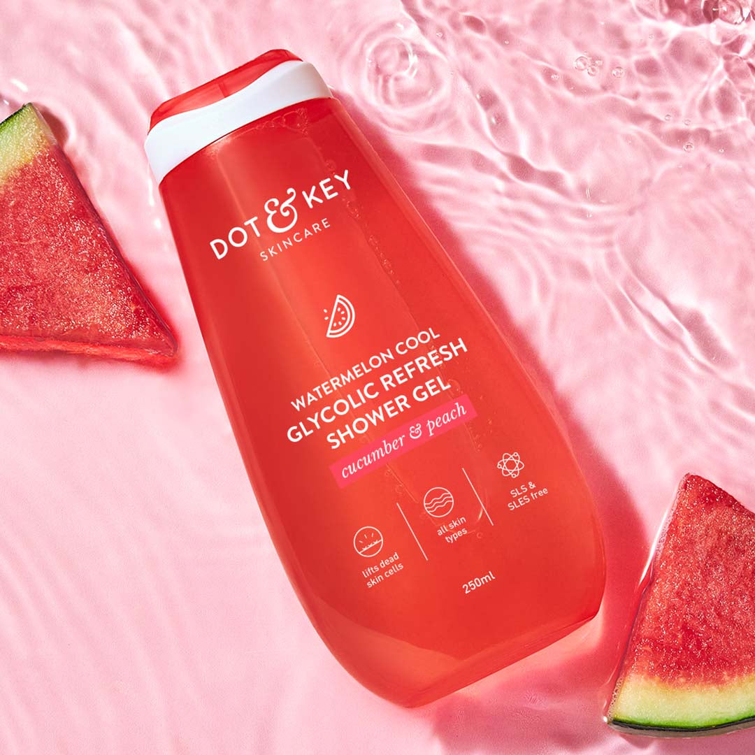 Glycolic Acid Shower Gel with Watermelon Cooling Effect
