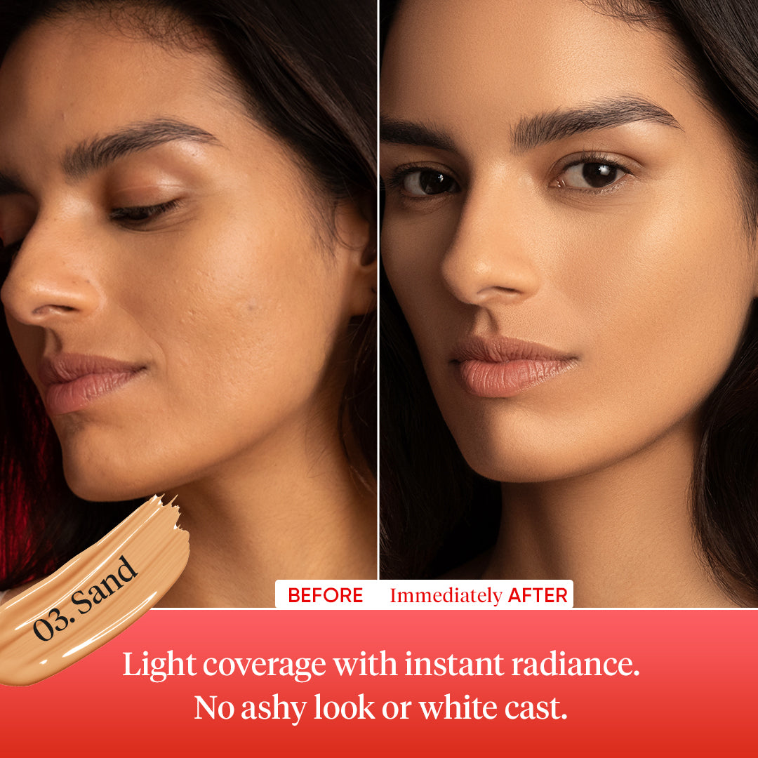 Tinted Sunscreen with SPF 50 & Strawberry Dew by Dot & Key