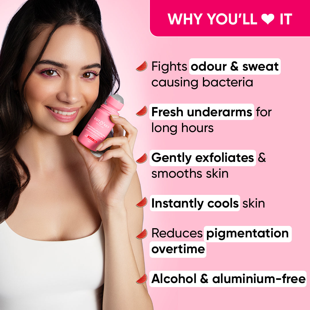 Underarm Roll On with Watermelon Cooling Effect by Dot & Key