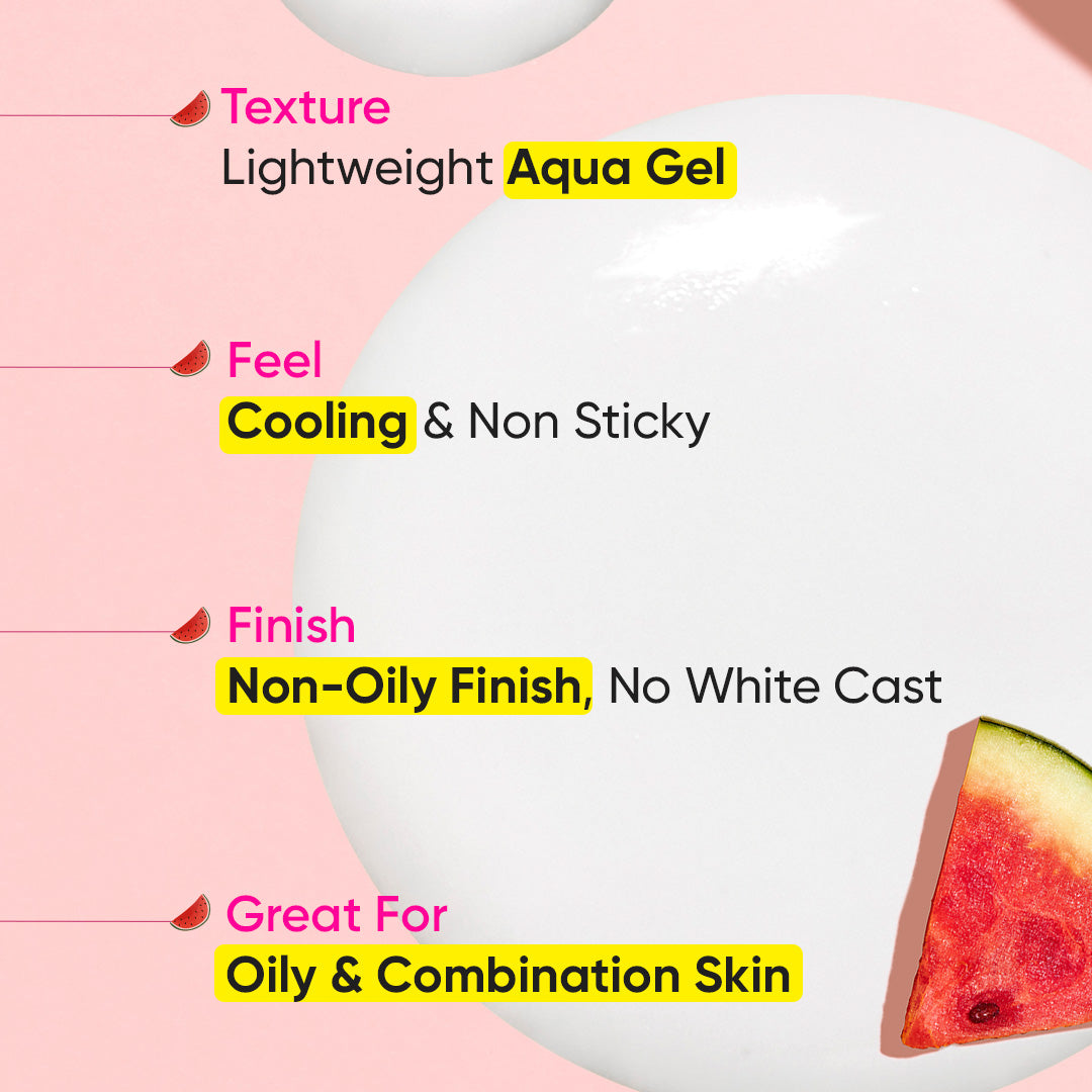 Watermelon Cooling Hyaluronic Sunscreen SPF 50+, PA++++