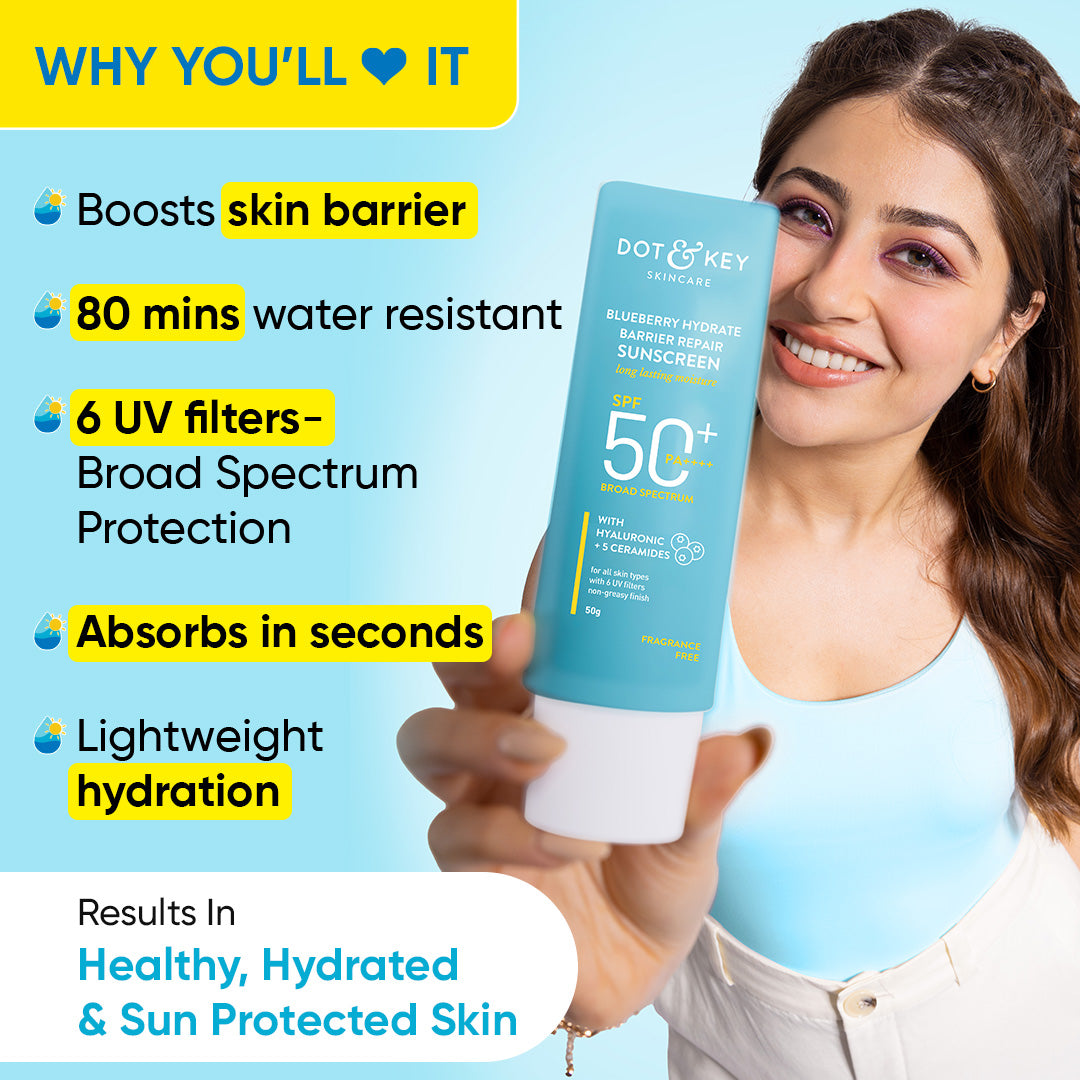 Barrier Repair Sunscreen, SPF 50+ – Dot & Key