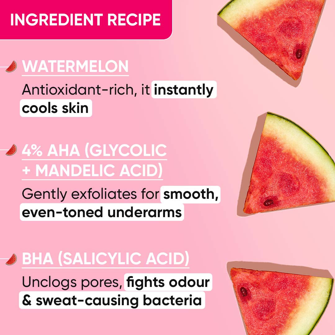 Underarm Roll On with Watermelon Cooling Effect by Dot & Key