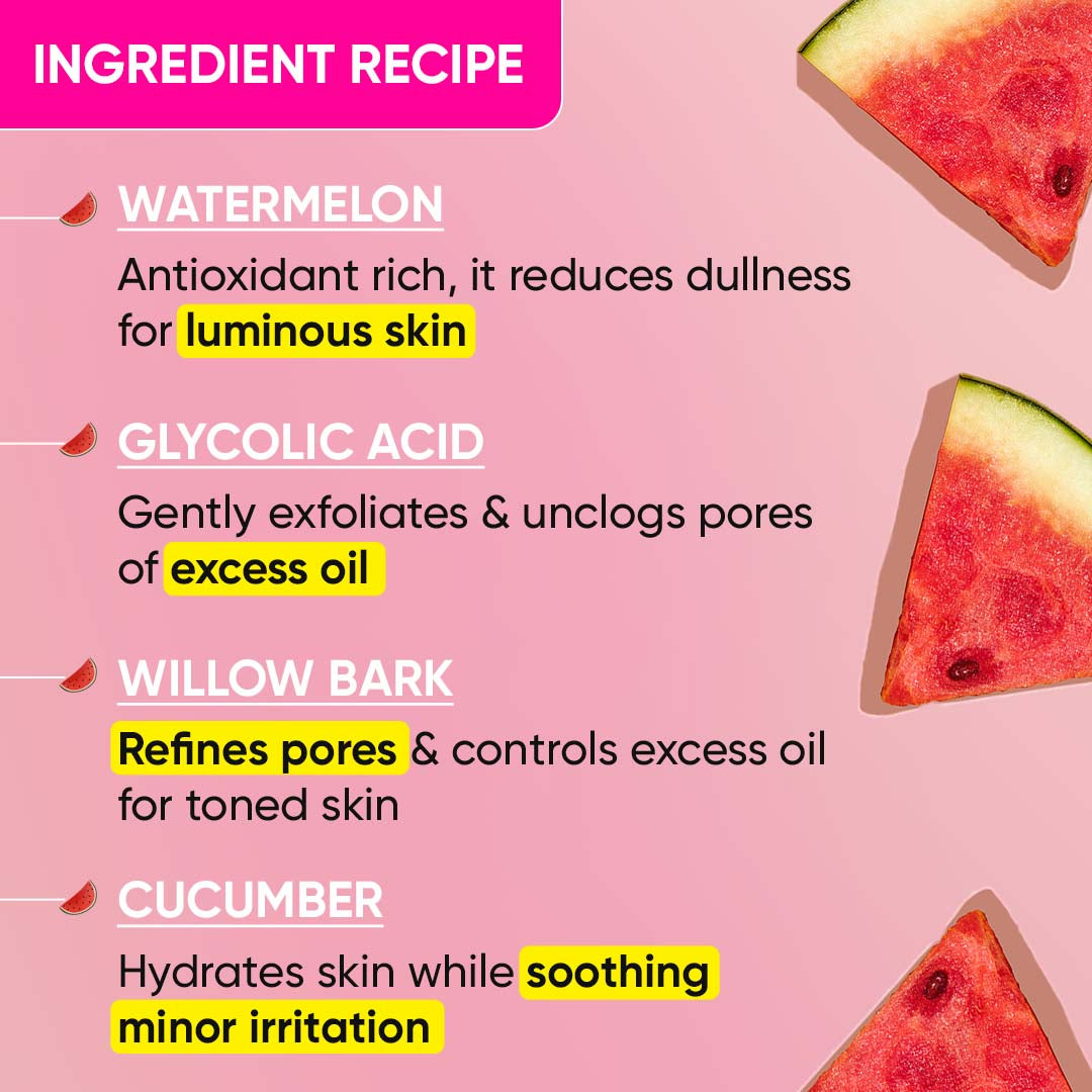 Watermelon Pore Tightening Glycolic Toner