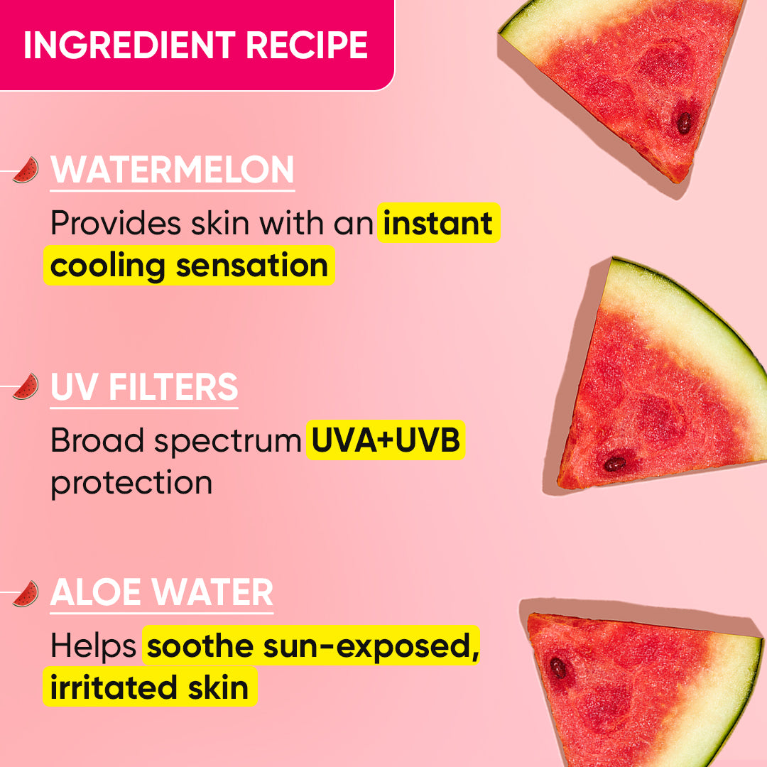 SPF 40+ Body Sunscreen Spray with Watermelon Cooling – Dot & Key