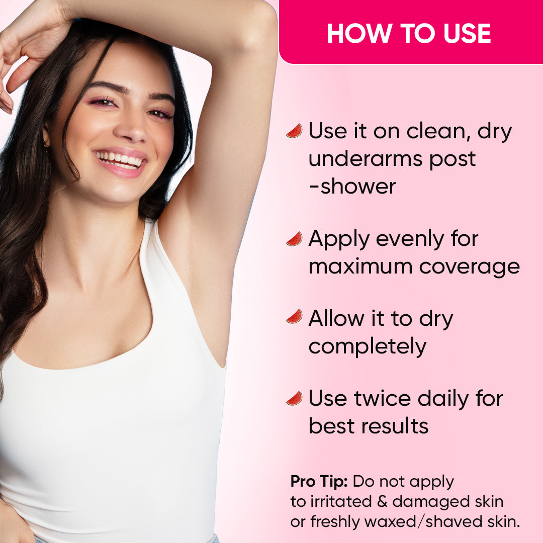 Underarm Roll On with Watermelon Cooling Effect by Dot & Key