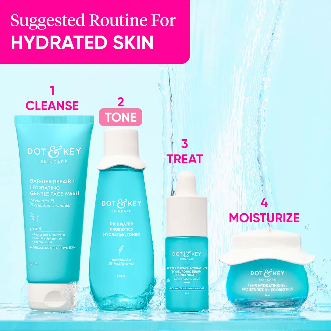 Japanese Rice Water Toner with Hyaluronic – Dot & Key