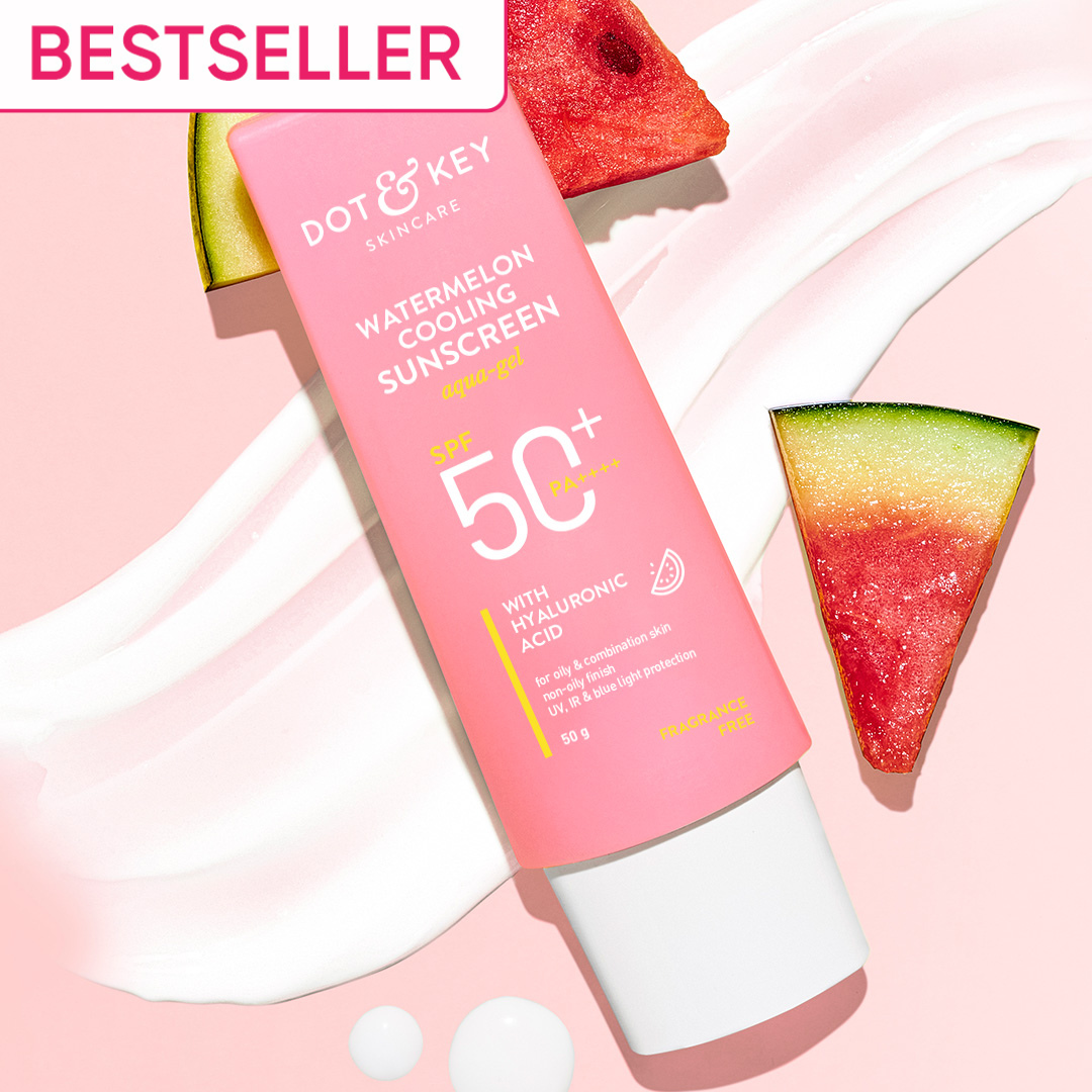 Watermelon Cooling Hyaluronic Sunscreen SPF 50+, PA++++ – Dot & Key