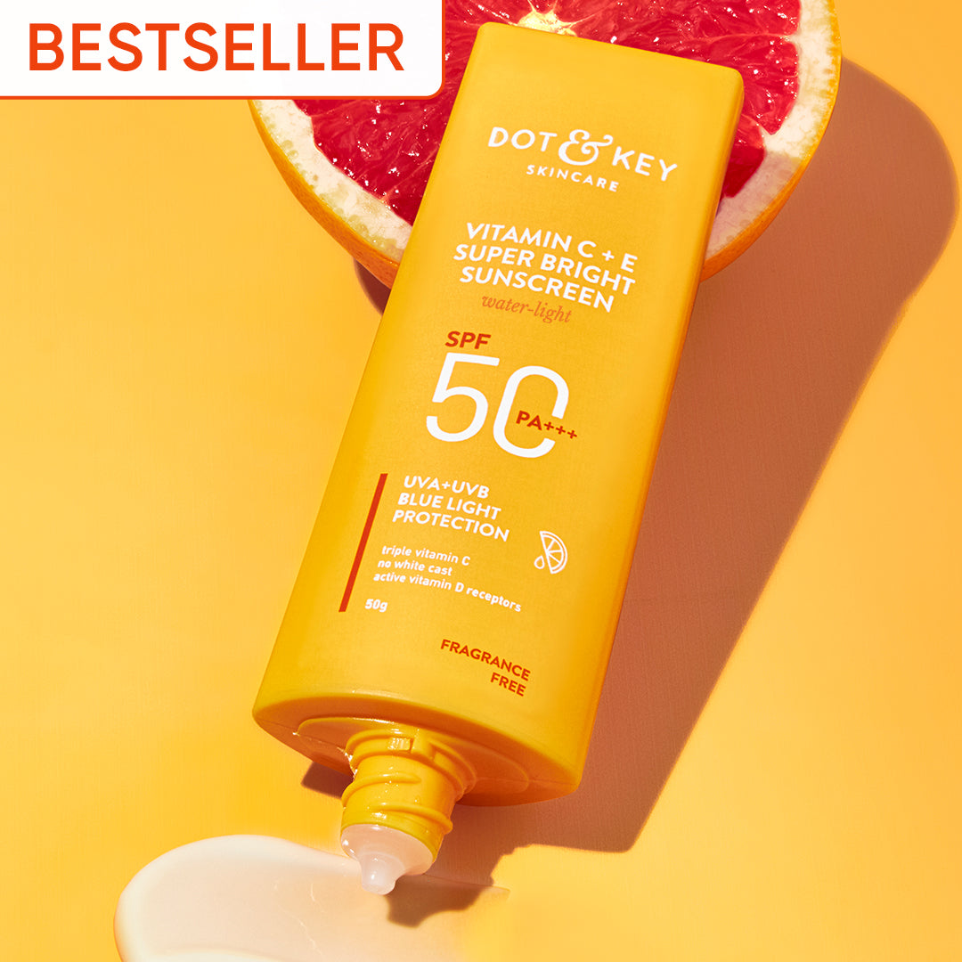 Vitamin C + E Sunscreen with SPF 50+ PA++++ by Dot & Key