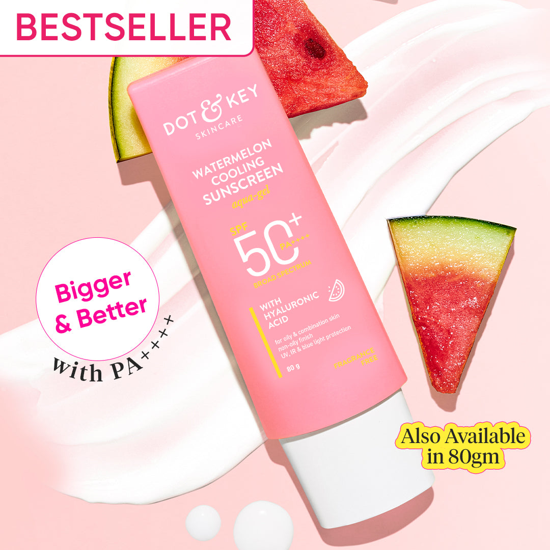 Watermelon Cooling SPF 50 Sunscreen – Dot & Key